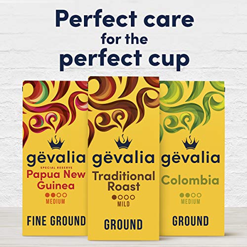 Gevalia Traditional Roast Ground Coffee (12 oz Bags, Pack of 3)