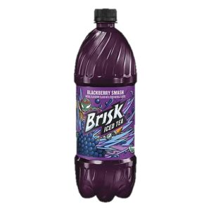 Brisk Icead Tea Blackberry Smash, 33.8 fl oz, 6 bottles