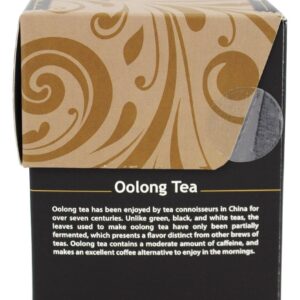 Buddha Teas Organic Oolong Tea Tea - OU Kosher, USDA Organic, CCOF Organic, 18 Bleach-Free Tea Bag