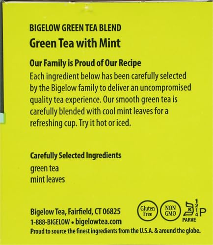 Bigelow Tea Green Tea with Mint, 20 ct