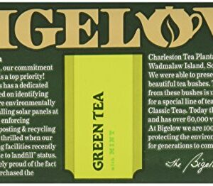 Bigelow Tea Green Tea with Mint, 20 ct