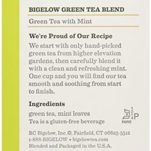 Bigelow Tea Green Tea with Mint, 20 ct