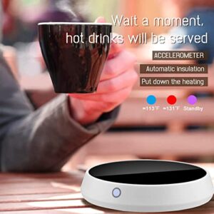 BRISTECH Mug Warmer for Coffee and Tea, Coffee Cup Warmer for Travel, Office Desks, and Home