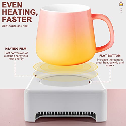 KADIP Dual Use USB Keep Cooler Warmer Cup Coffee Tea Beverage Cans Cooler & Warmer Heater Chilling Coasters