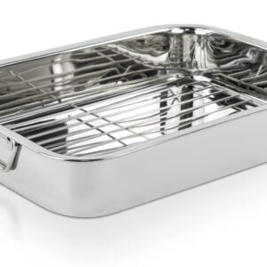 Lexi Home Stainless Steel LasagnaRoasting Pan