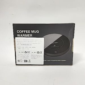 Smart Coffee Mug Warmer for Desk, Auto Shut Off Gravity-Induction Coffee Warmer with Two Temperatures Setting, Cup Warmer Plate for Cocoa/Tea/Water/Milk/Plate, (Not Including Cup)