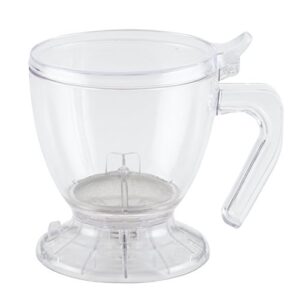 bonjour coffee & tea smart brewer, 19.5 ounce, clear