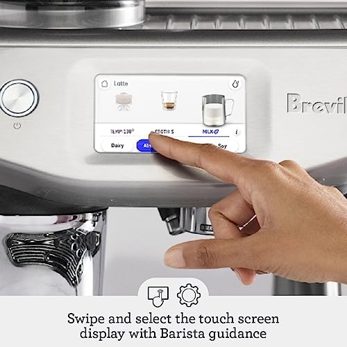 Breville Barista Touch Impress Espresso Machine BES881BSS, Brushed Stainless Steel