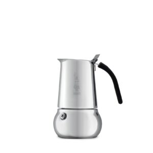 bialetti cd cafetière kitty 2tz, steel, silver