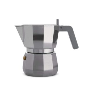 moka, espresso coffee maker. 3 cups.,grey