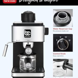 Bene Casa BC-99189 Espresso Maker, 4-Cup