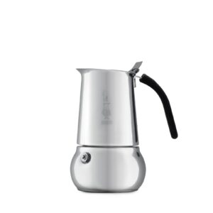 Bialetti CD Cafetière Kitty 4tz, Steel, Silver