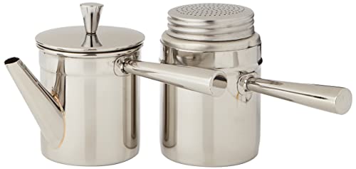 Ilsa Neapolitan Coffee Maker, Stainless Steel, Silver, 1-2 Cups