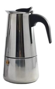 italian stainless steel coffee maker moka pot: stovetop espresso coffee maker moka pot