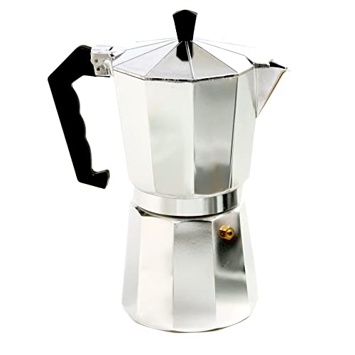 Norpro 8-Cup Espresso Maker, One Size, Silver