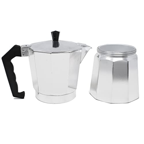 Norpro 8-Cup Espresso Maker, One Size, Silver