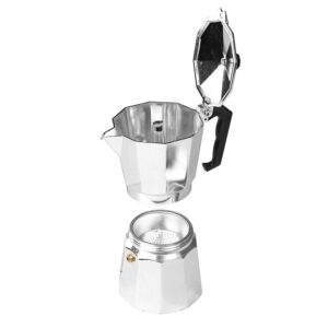 Lexi Home Aluminum Stovetop 6-Cup Hot Espresso Maker