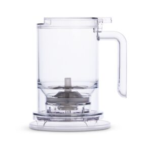 t2 a30000164 teamaker infuser and bpa-free plastic, loose leaf tea maker, 500ml, clear