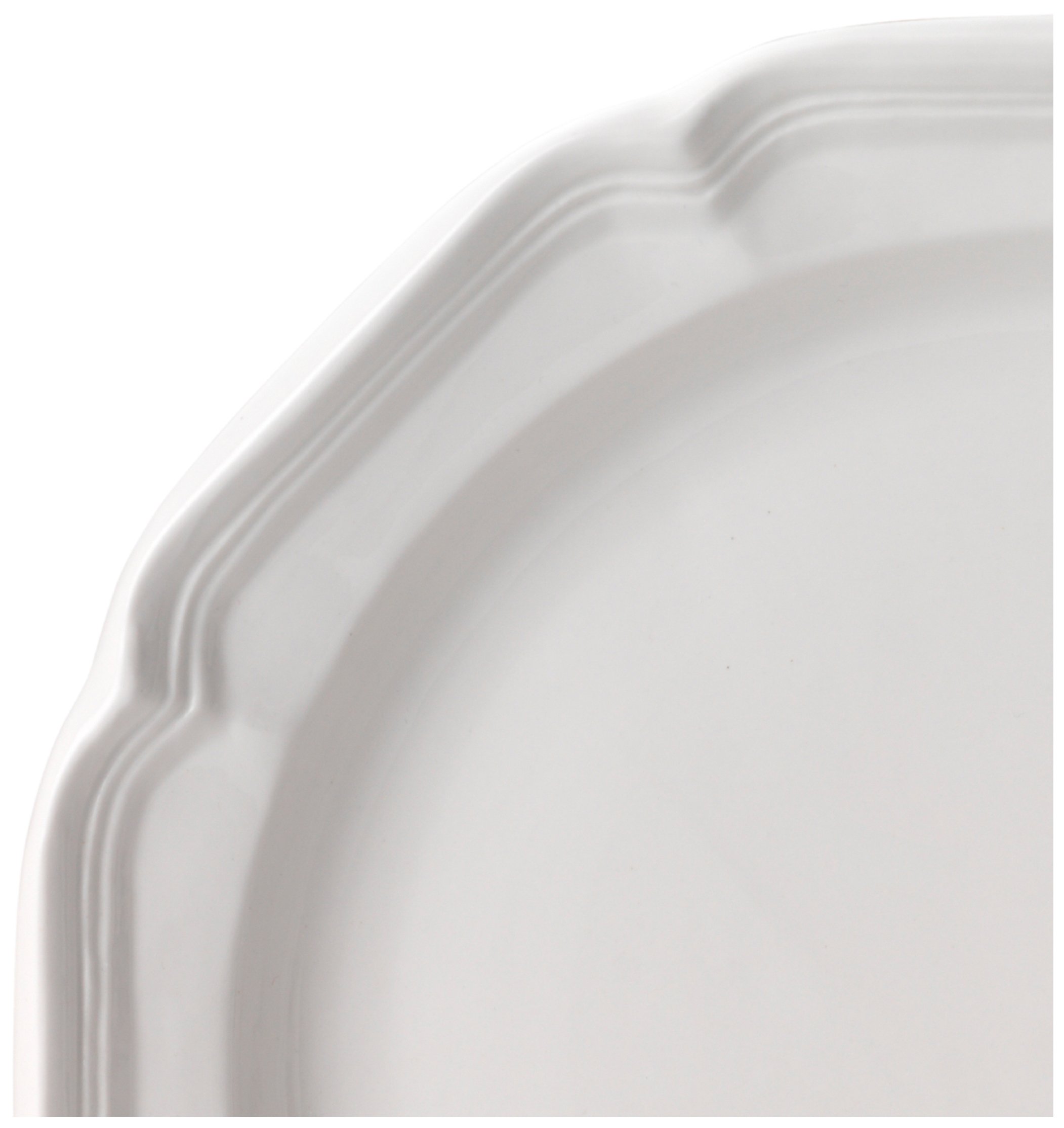 Mikasa French Countryside Bread and Butter Plate, 6.25-Inch, Large, White