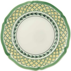 villeroy & boch french garden orange bread & butter plate, 6.5 in, white/multicolored