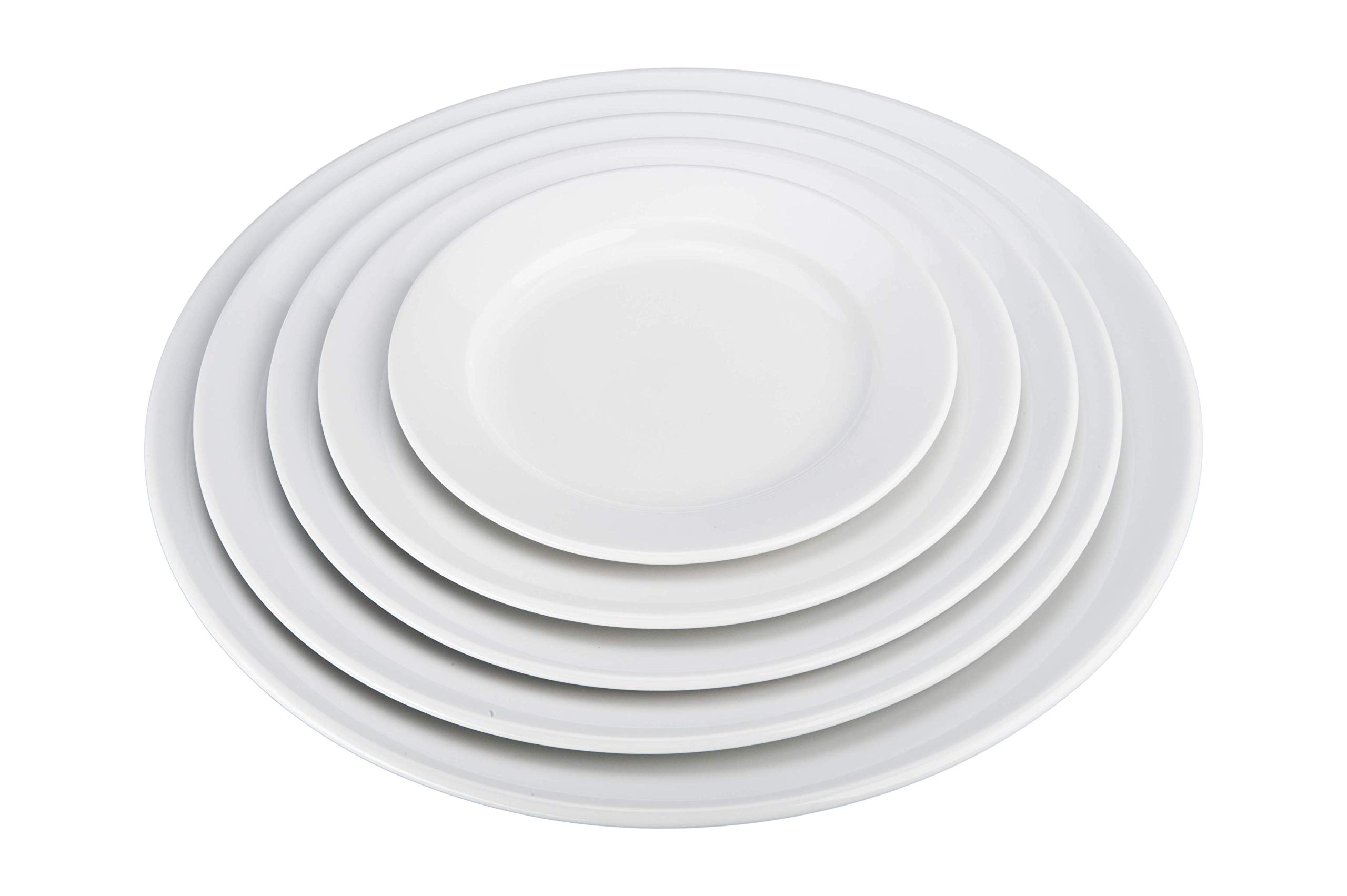 BIA Cordon Bleu 901603S4SIOC Bistro Bread and Butter Plate, Set of 4, 6-inch Diameter