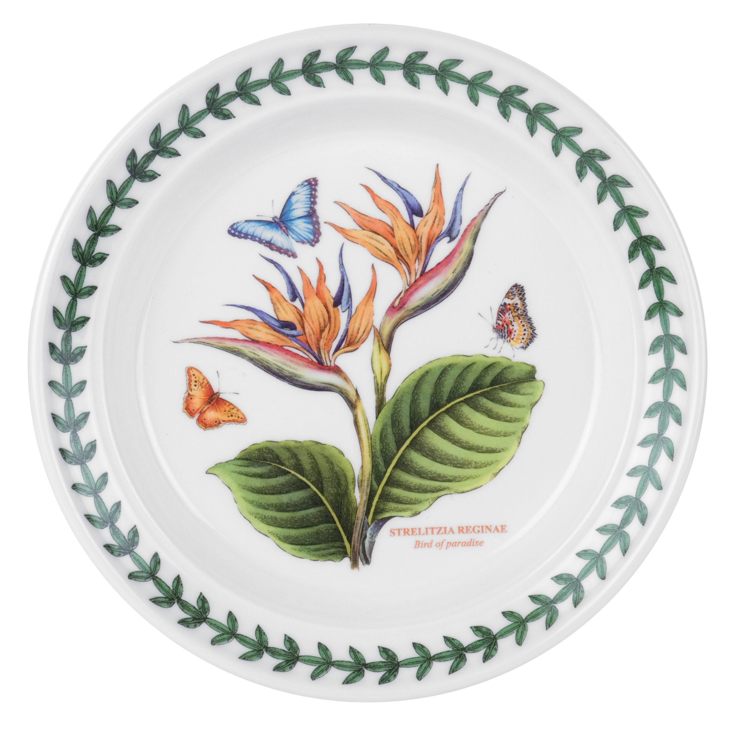 Portmeirion Exotic Botanic Garden Bread and Butter Plate, Set with 6 Assorted Motifs