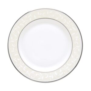 lenox opal innocence bread, butter plate, white