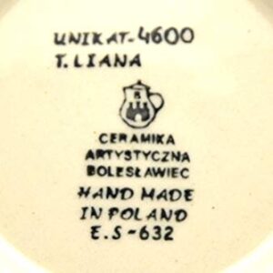 Polish Pottery Plate - Bread & Butter (6 1/4") - Unikat Signature - U4600