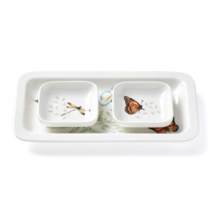 lenox butterfly meadow asian kitchen sushi-plate &-bowls, 0.0, multi