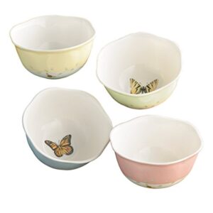 lenox 791720 butterfly meadow 4-piece dessert bowl set