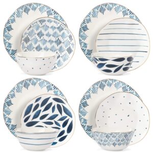 Lenox Blue Bay 12-Piece Dinnerware Set