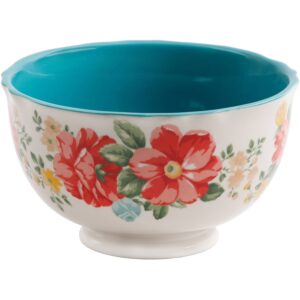 The Pioneer Woman Vintage Floral 6" Footed Bowl Set, Set of 4