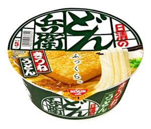 nissin donbei kitsune udon series (12 bowls)