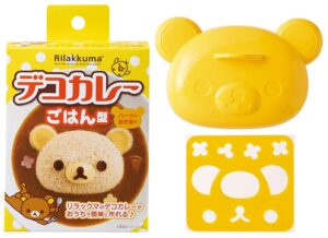 osk ls-7 rilakkuma deco curry plastic rice mold