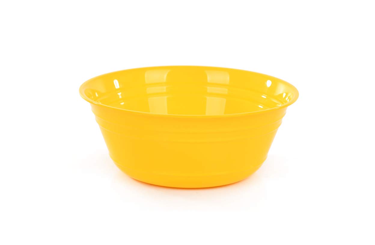 Mintra Home Plastic Bowls with Covers 4/PK (Yellow)