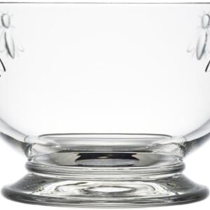 La Rochere Napoleon Bee Bowl (Set of 6), 9 oz, Clear