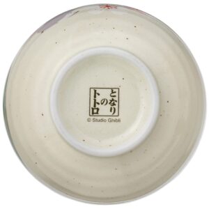 Studio Ghibli - My Neighbor Totoro - Sakura/Cherry Blossom, Skater Traditional Japanese Porcelain Dish Series - Small Rice Bowl