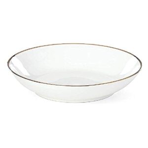 lenox white trianna large pasta bowl, 0.60 lb