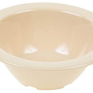 Winco MMB-4 Melamine Fruit Bowl, 4-Ounce, Tan (Pack of 12)