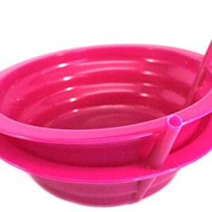 GOOD LIVING Set of 2 Sip-A-Bowl Cereal Bowls With Built-In Straw, Colors Vary, 1-pack