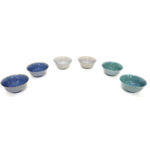 set of 6 porcelain bowls