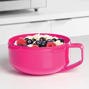 Sistema Microwave Breakfast Bowl, 850ml, Colors May Vary, Size 850ml (Pack of 4)