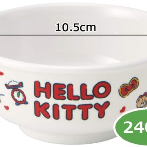 Skater Bowl Melamine Rice Bowl Hello Kitty Cookies Sanrio 240ml M320