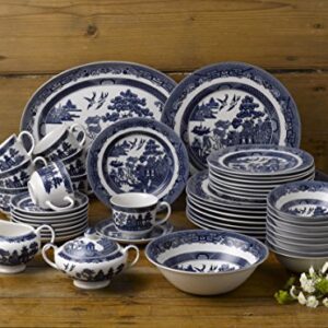 Johnson Brothers Willow Blue 20 Piece Dinnerware Set, Service for 4