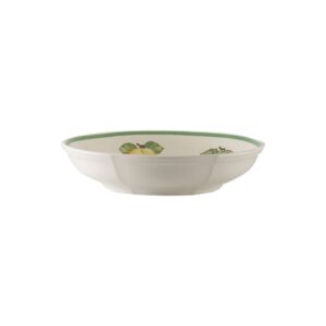 villeroy & boch - 1022813381 villeroy & boch french garden fleurence pasta bowl, 9.25 in/37 oz, white/colored