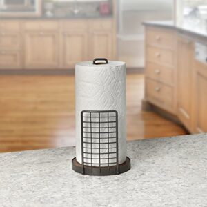 Spectrum Diversified Vintage Paper Towel Holder, Industrial Gray