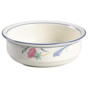 lenox poppies on blue chinastone fruit/dessert (sauce) bowl 12 oz