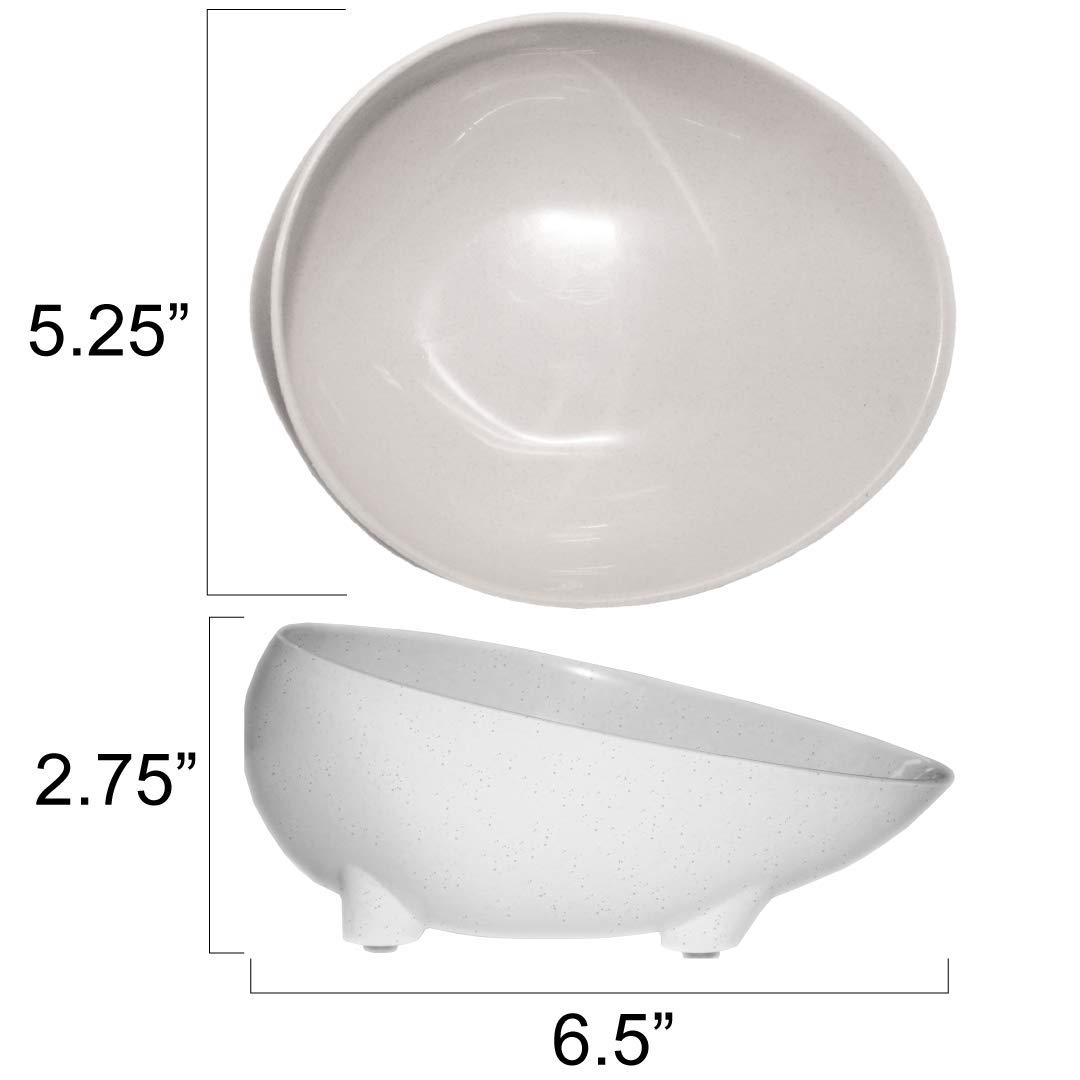 Scooper Bowl with Curved Sides