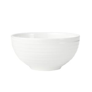 Mikasa, Ciara Fruit Bowl, 4.25-Inch,White