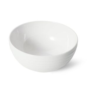 Mikasa, Ciara Fruit Bowl, 4.25-Inch,White